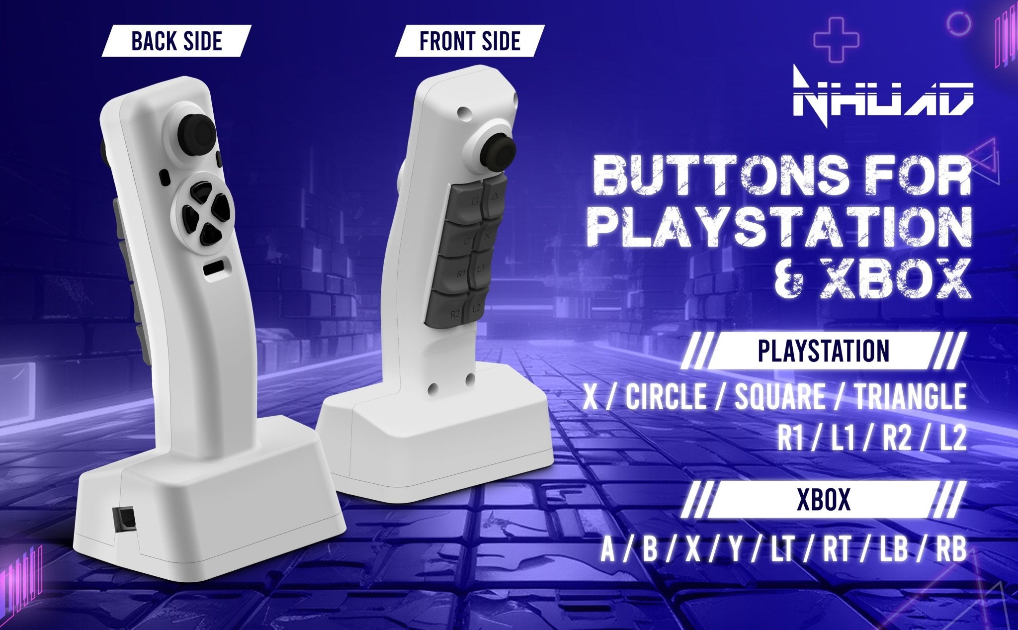 Single Hand Video Game Controller | Nhuad Controllers